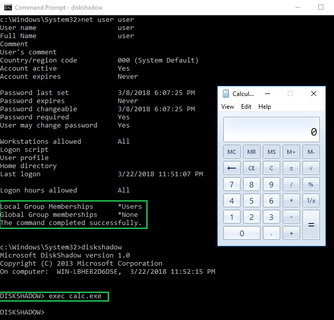 DiskShadow: The Return of VSS Evasion, Persistence, and Active ...